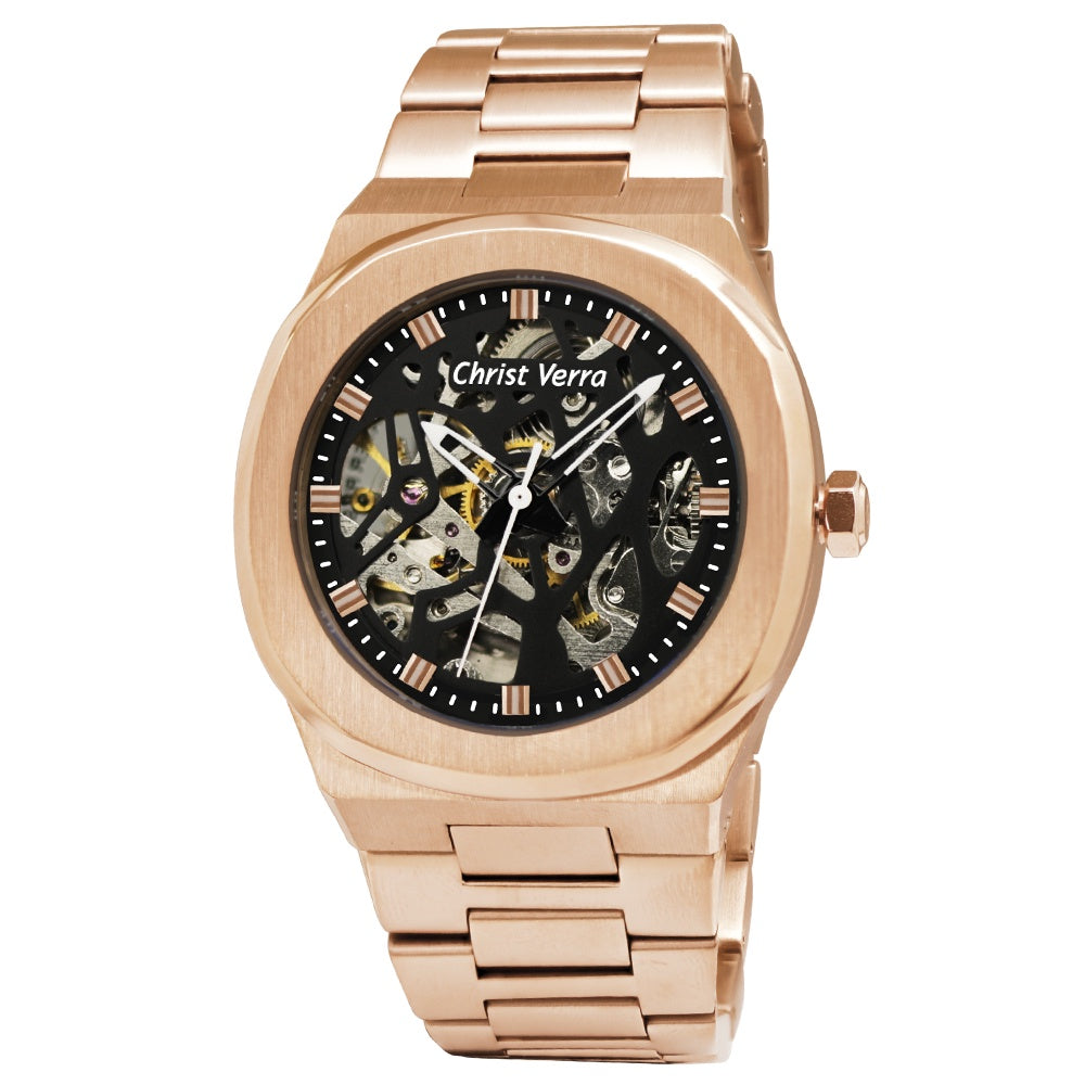 Christ Verra Casual Women's Automatic Watch CV 10458 LAT-15 BLK ...