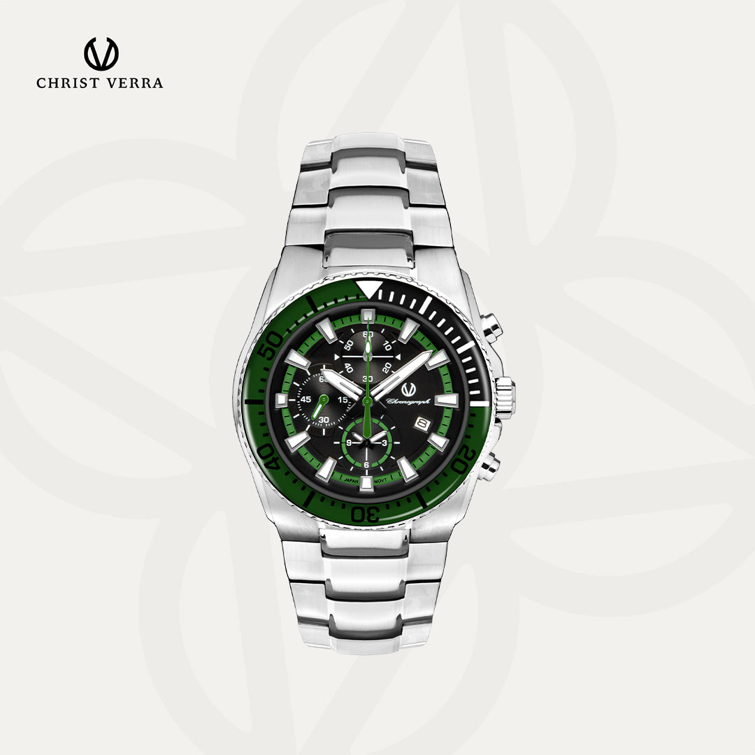 Christ Verra Casual Men's Watches CV 209450G-11 GRN – CHRIST VERRA