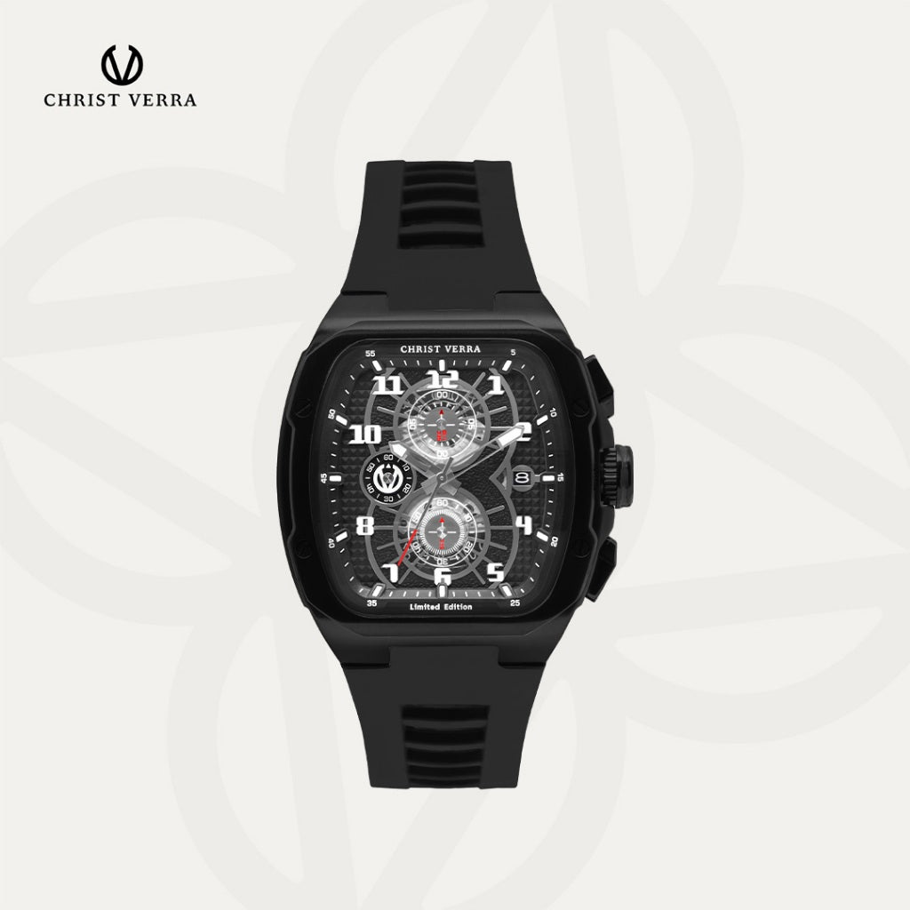 Christ Verra Casual Men's Watches Neo Drive Series CV 12349G-36 BLK SP ...