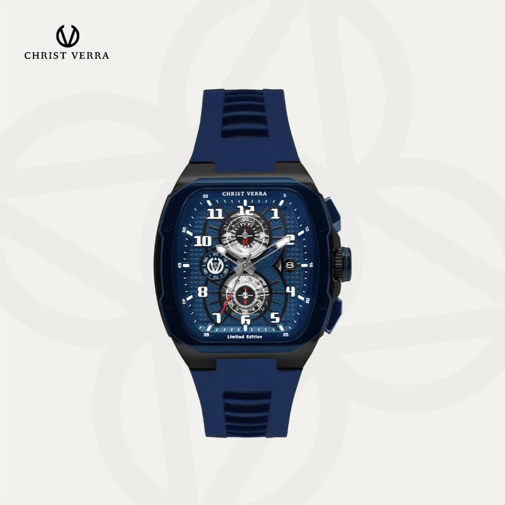 Christ Verra Casual Men's Watches Neo Drive Series CV 12349G-3D BLU SP ...